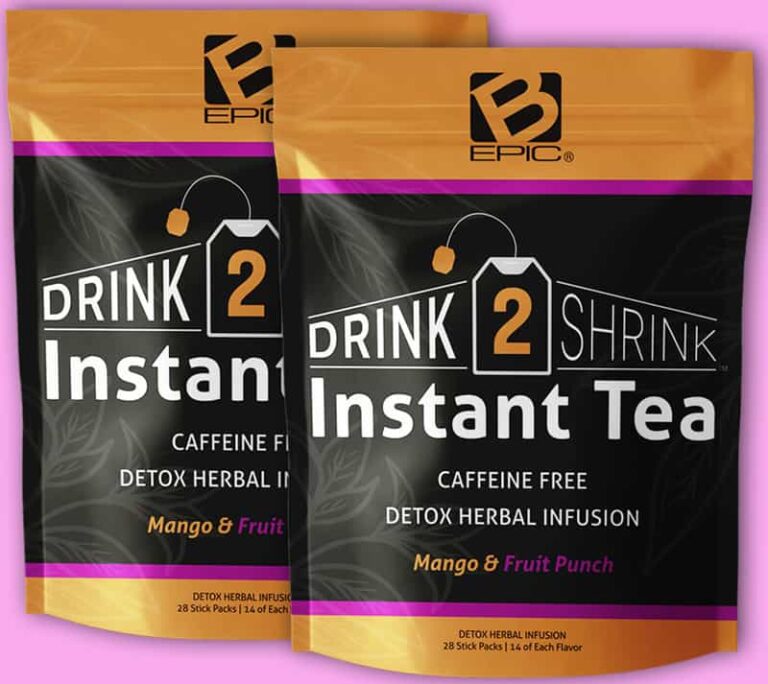 Drink2Shrink™ Instant Tea: product details | bEpic supplements